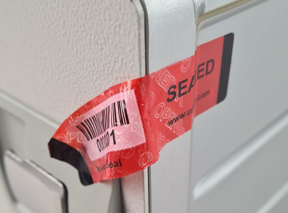 Non Residue - Tamper Evident Labels: Unisto Security Seals United Kingdom
