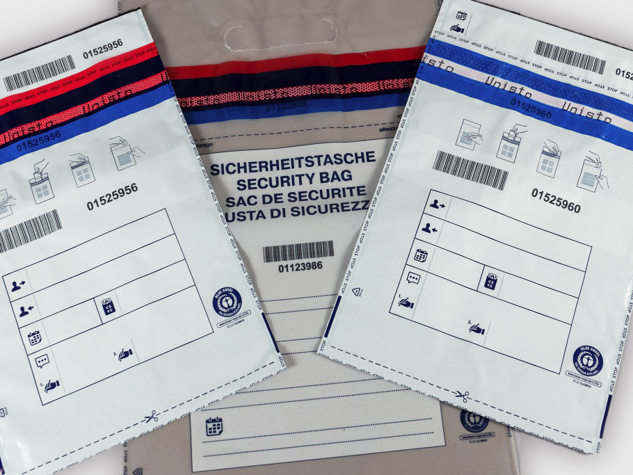 Unisto Sustainable security bags - Safebags